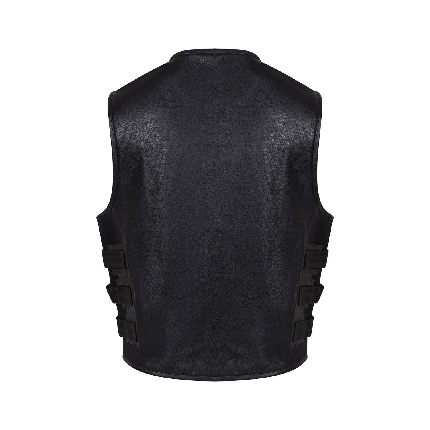 SWAT Team Bulletproof Style Leather Vest 'Commando' Tactical Style Vest ...